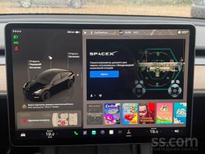 Melns Tesla Model Y 2023 Rīga, ar dzinēja tilpumu 0.00 L un nobraukumu 116 tūkst. km par 33995 €, foto 30 vietnē AUTOMOTO.COM.LV