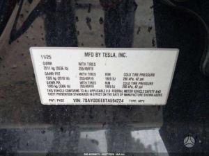 Melns Tesla Model Y 2026 Klaipėda, ar dzinēja tilpumu 0.00 L un nobraukumu 17 tūkst. km par 18950 €, foto 10 vietnē AUTOMOTO.COM.LV