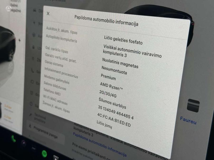 Черный Тесла Модель Y 2023 в Каунас, объемом двигателя 0.00 л и пробегом 78 тыс. км за 18700 €, фото 21 на AUTOMOTO.COM.LV