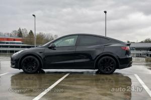 Melns Tesla Model Y 2022 Tallina, ar dzinēja tilpumu 0.00 L un nobraukumu 73 tūkst. km par 33900 €, foto 4 vietnē AUTOMOTO.COM.LV