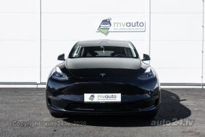 Black Tesla Model Y 2022 in Tallinn, with an engine capacity of 0.00 L and mileage of 73 thousand km for 31990 €, photo 5 on AUTOMOTO.COM.LV