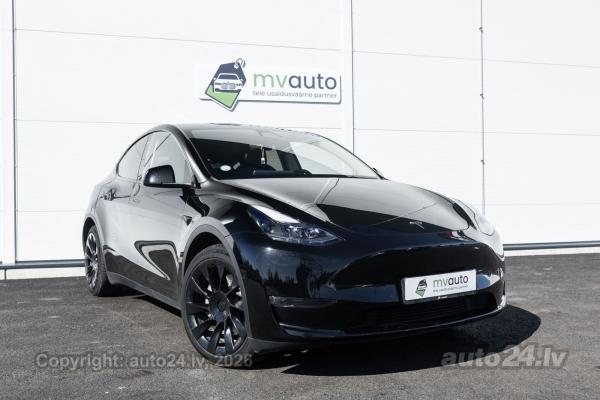 Black Tesla Model Y 2022 in Tallinn, with an engine capacity of 0.00 L and mileage of 73 thousand km for 31990 €, photo 5 on AUTOMOTO.COM.LV