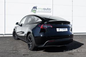 Black Tesla Model Y 2022 in Tallinn, with an engine capacity of 0.00 L and mileage of 73 thousand km for 31990 €, photo 9 on AUTOMOTO.COM.LV
