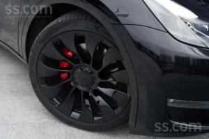 Melns Tesla Model Y 2022 Rīga, ar dzinēja tilpumu 0.00 L un nobraukumu 40 tūkst. km par 34800 €, foto 11 vietnē AUTOMOTO.COM.LV
