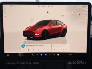 Black Tesla Model Y 2023 in Tallinn, with an engine capacity of 0.00 L and mileage of 65 thousand km for 36500 €, photo 14 on AUTOMOTO.COM.LV