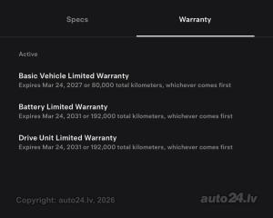 Black Tesla Model Y 2023 in Tallinn, with an engine capacity of 0.00 L and mileage of 65 thousand km for 36500 €, photo 18 on AUTOMOTO.COM.LV