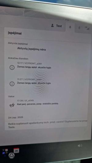 Black Tesla Model Y 2023 in Kaisiadorys, with an engine capacity of 0.00 L and mileage of 54 thousand km for 27900 €, photo 32 on AUTOMOTO.COM.LV
