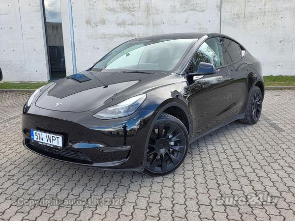 Melns Tesla Model Y 2021 Viljandi, ar dzinēja tilpumu 0.00 L un nobraukumu 88 tūkst. km par 32500 €, foto 2 vietnē AUTOMOTO.COM.LV