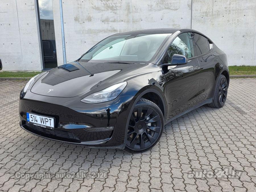 Melns Tesla Model Y 2021 Viljandi, ar dzinēja tilpumu 0.00 L un nobraukumu 88 tūkst. km par 32500 €, foto 3 vietnē AUTOMOTO.COM.LV