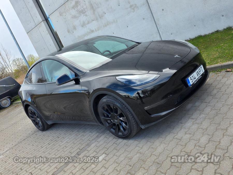 Melns Tesla Model Y 2021 Viljandi, ar dzinēja tilpumu 0.00 L un nobraukumu 88 tūkst. km par 32500 €, foto 10 vietnē AUTOMOTO.COM.LV
