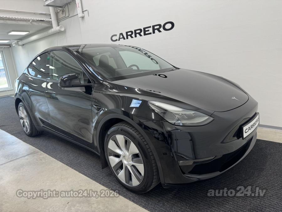 Melns Tesla Model Y 2022 Tallina, ar dzinēja tilpumu 0.00 L un nobraukumu 46 tūkst. km par 36900 €, foto 8 vietnē AUTOMOTO.COM.LV