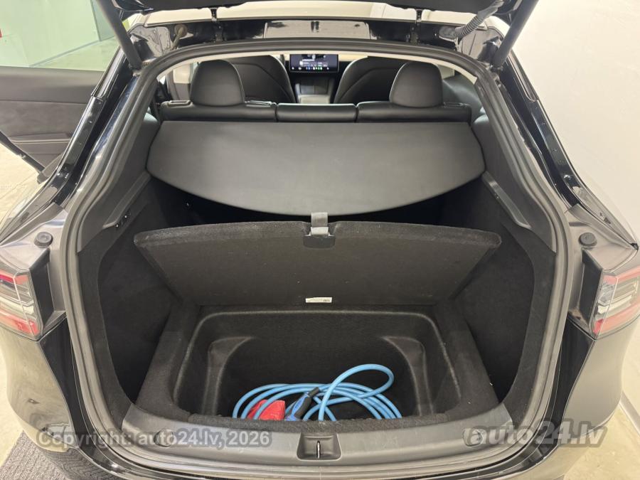 Melns Tesla Model Y 2022 Tallina, ar dzinēja tilpumu 0.00 L un nobraukumu 46 tūkst. km par 36900 €, foto 17 vietnē AUTOMOTO.COM.LV