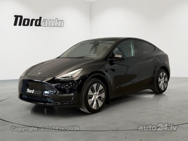 Black Tesla Model Y 2022 in Tallinn, with an engine capacity of 0.00 L and mileage of 76 thousand km for 37900 €, photo 1 on AUTOMOTO.COM.LV