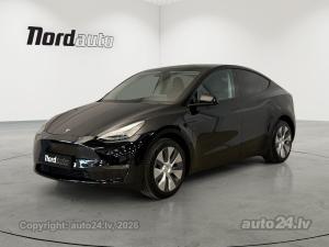 Black Tesla Model Y 2022 in Tallinn, with an engine capacity of 0.00 L and mileage of 36 thousand km for 38900 €, photo  on AUTOMOTO.COM.LV