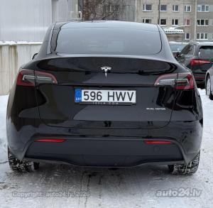 Melns Tesla Model Y 2023 Tallina, ar dzinēja tilpumu 0.00 L un nobraukumu 39 tūkst. km par 39990 €, foto 5 vietnē AUTOMOTO.COM.LV