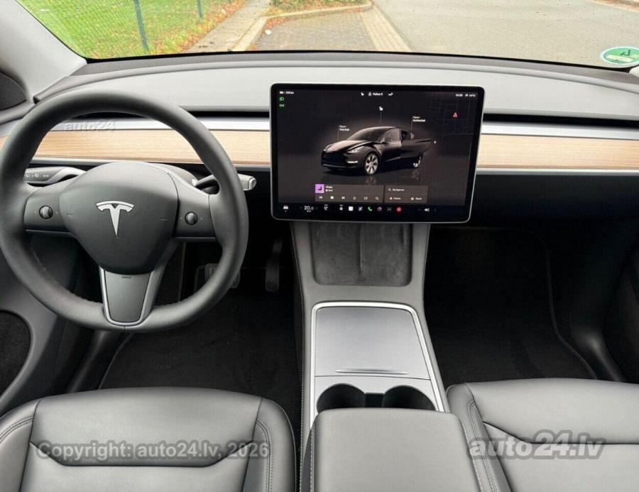 Melns Tesla Model Y 2023 Tallina, ar dzinēja tilpumu 0.00 L un nobraukumu 39 tūkst. km par 39990 €, foto 11 vietnē AUTOMOTO.COM.LV