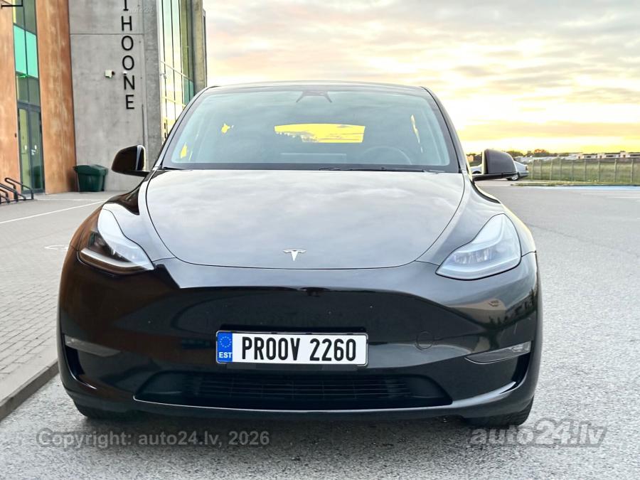 Melns Tesla Model Y 2023 Tallina, ar dzinēja tilpumu 0.00 L un nobraukumu 95 tūkst. km par 34800 €, foto 9 vietnē AUTOMOTO.COM.LV