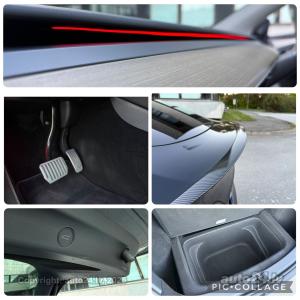 Black Tesla Model Y 2023 in Tallinn, with an engine capacity of 0.00 L and mileage of 90 thousand km for 34800 €, photo 20 on AUTOMOTO.COM.LV