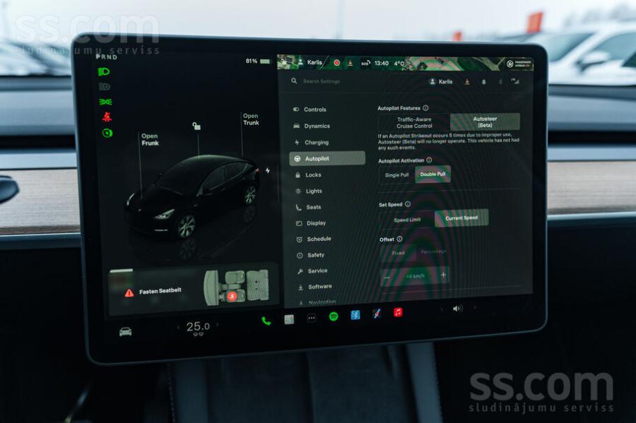 Melns Tesla Model Y 2023 Rīga, ar dzinēja tilpumu 0.00 L un nobraukumu 42 tūkst. km par 38500 €, foto 26 vietnē AUTOMOTO.COM.LV
