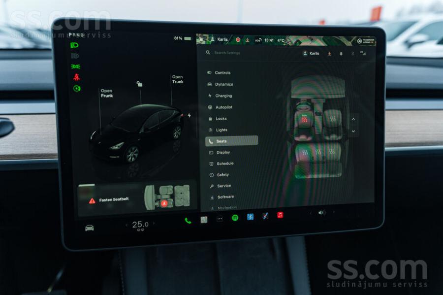 Melns Tesla Model Y 2023 Rīga, ar dzinēja tilpumu 0.00 L un nobraukumu 42 tūkst. km par 38500 €, foto 29 vietnē AUTOMOTO.COM.LV