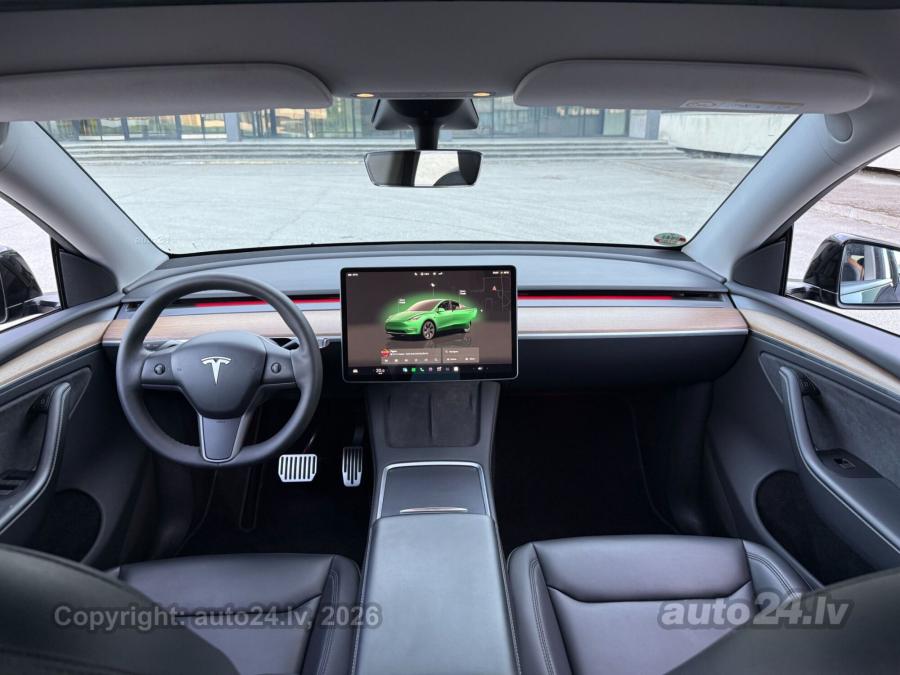 Melns Tesla Model Y 2023 Tallina, ar dzinēja tilpumu 0.00 L un nobraukumu 114 tūkst. km par 32900 €, foto 15 vietnē AUTOMOTO.COM.LV