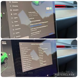 Melns Tesla Model Y 2023 Tallina, ar dzinēja tilpumu 0.00 L un nobraukumu 114 tūkst. km par 32900 €, foto 20 vietnē AUTOMOTO.COM.LV