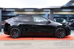 Черный Тесла Модель Y 2024 в Таллин, объемом двигателя 0.00 л и пробегом 57 тыс. км за 41995 €, фото 6 на AUTOMOTO.COM.LV