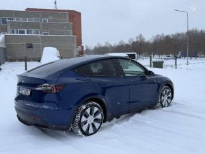 Blue Tesla Model Y 2020 in Kaunas, with an engine capacity of 0.00 L and mileage of 82 thousand km for 23000 €, photo 12 on AUTOMOTO.COM.LV