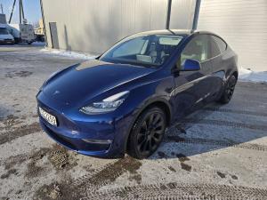Zils Tesla Model Y 2022 Marijampole, ar dzinēja tilpumu 0.00 L un nobraukumu 90 tūkst. km par 29645 €, foto 5 vietnē AUTOMOTO.COM.LV