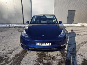 Zils Tesla Model Y 2022 Marijampole, ar dzinēja tilpumu 0.00 L un nobraukumu 90 tūkst. km par 29645 €, foto 7 vietnē AUTOMOTO.COM.LV
