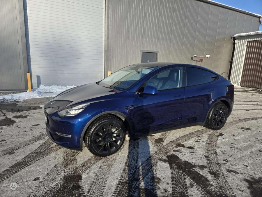 Zils Tesla Model Y 2022 Marijampole, ar dzinēja tilpumu 0.00 L un nobraukumu 90 tūkst. km par 29645 €, foto 20 vietnē AUTOMOTO.COM.LV