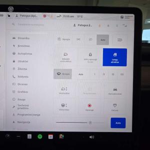 Blue Tesla Model Y 2023 in Siauliai, with an engine capacity of 0.00 L and mileage of 34 thousand km for 26900 €, photo 18 on AUTOMOTO.COM.LV