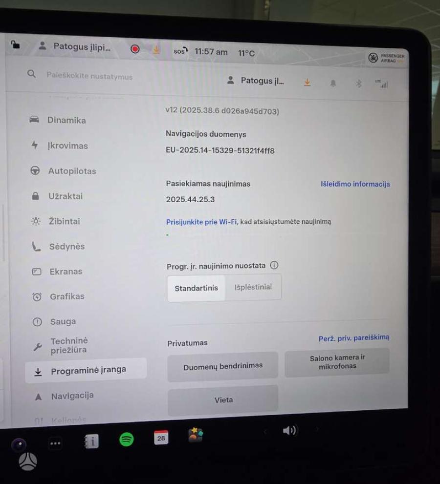 Zils Tesla Model Y 2023 Šauļi, ar dzinēja tilpumu 0.00 L un nobraukumu 34 tūkst. km par 26900 €, foto 21 vietnē AUTOMOTO.COM.LV