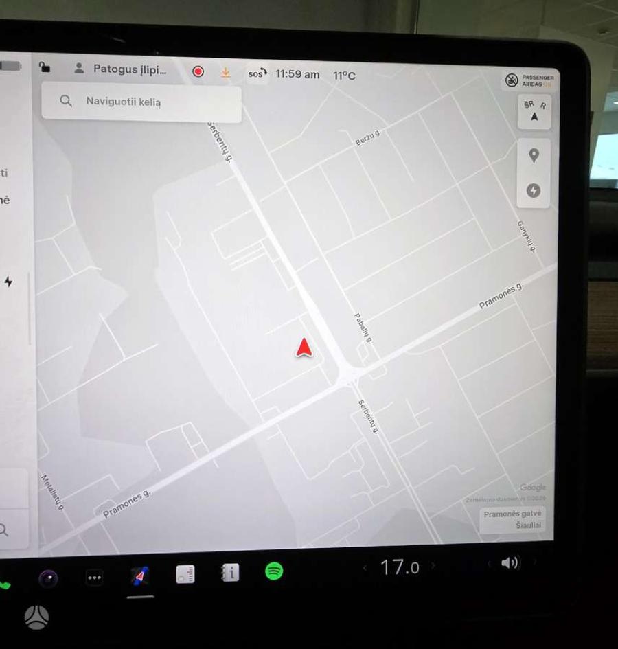 Zils Tesla Model Y 2023 Šauļi, ar dzinēja tilpumu 0.00 L un nobraukumu 34 tūkst. km par 26900 €, foto 24 vietnē AUTOMOTO.COM.LV