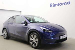 Zils Tesla Model Y 2023 Viļņa, ar dzinēja tilpumu 0.00 L un nobraukumu 105 tūkst. km par 33490 €, foto  vietnē AUTOMOTO.COM.LV