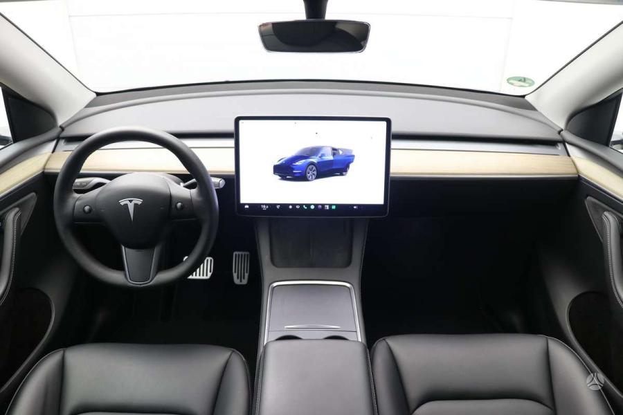 Синий Тесла Модель Y 2023 в Вильнюс, объемом двигателя 0.00 л и пробегом 105 тыс. км за 33490 €, фото 19 на AUTOMOTO.COM.LV