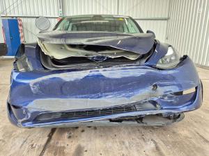 Blue Tesla Model Y 2024 in Tallinn, with an engine capacity of 0.00 L and mileage of 52 thousand km for 23500 €, photo 10 on AUTOMOTO.COM.LV