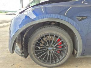 Blue Tesla Model Y 2024 in Tallinn, with an engine capacity of 0.00 L and mileage of 52 thousand km for 23500 €, photo 11 on AUTOMOTO.COM.LV