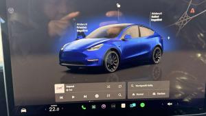 Zils Tesla Model Y 2022 Kauņa, ar dzinēja tilpumu 0.00 L un nobraukumu 98 tūkst. km par 25500 €, foto 18 vietnē AUTOMOTO.COM.LV