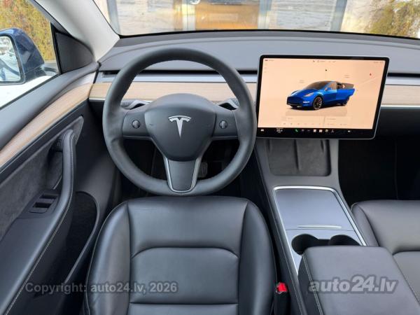 Zils Tesla Model Y 2022 Tallina, ar dzinēja tilpumu 0.00 L un nobraukumu 55 tūkst. km par 33990 €, foto 4 vietnē AUTOMOTO.COM.LV