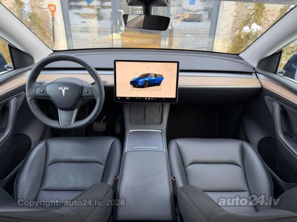 Zils Tesla Model Y 2022 Tallina, ar dzinēja tilpumu 0.00 L un nobraukumu 55 tūkst. km par 33990 €, foto 5 vietnē AUTOMOTO.COM.LV