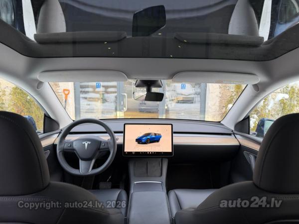 Zils Tesla Model Y 2022 Tallina, ar dzinēja tilpumu 0.00 L un nobraukumu 55 tūkst. km par 33990 €, foto 6 vietnē AUTOMOTO.COM.LV