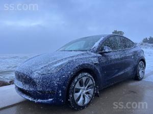 Zils Tesla Model Y 2023 Rīga, ar dzinēja tilpumu 0.00 L un nobraukumu 89 tūkst. km par 32499 €, foto 2 vietnē AUTOMOTO.COM.LV