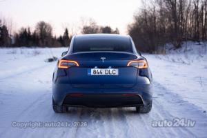 Zils Tesla Model Y 2024 Pērnava, ar dzinēja tilpumu 0.00 L un nobraukumu 19 tūkst. km par 31990 €, foto 5 vietnē AUTOMOTO.COM.LV