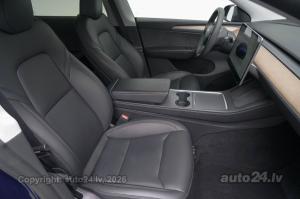 Blue Tesla Model Y 2024 in Tallinn, with an engine capacity of 0.00 L and mileage of 50 thousand km for 42990 €, photo 9 on AUTOMOTO.COM.LV