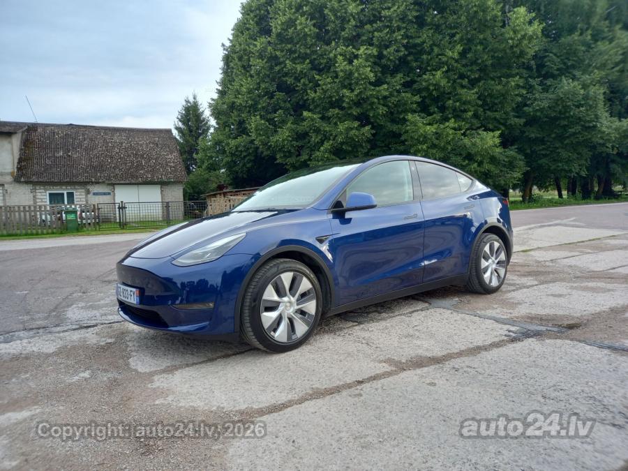 Zils Tesla Model Y 2024 Tartu, ar dzinēja tilpumu 0.00 L un nobraukumu 69 tūkst. km par 39200 €, foto 3 vietnē AUTOMOTO.COM.LV