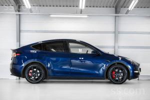 Zils Tesla Model Y 2023 Tukums, ar dzinēja tilpumu 0.00 L un nobraukumu 0 tūkst. km par 31990 €, foto 5 vietnē AUTOMOTO.COM.LV