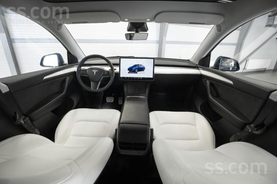 Zils Tesla Model Y 2023 Tukums, ar dzinēja tilpumu 0.00 L un nobraukumu 0 tūkst. km par 31990 €, foto 12 vietnē AUTOMOTO.COM.LV