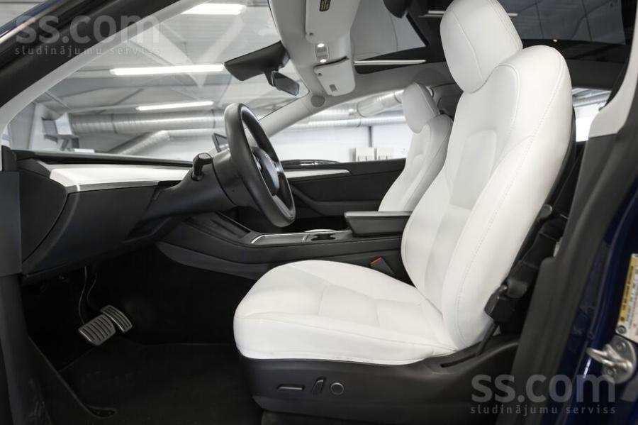 Zils Tesla Model Y 2023 Tukums, ar dzinēja tilpumu 0.00 L un nobraukumu 0 tūkst. km par 31990 €, foto 13 vietnē AUTOMOTO.COM.LV