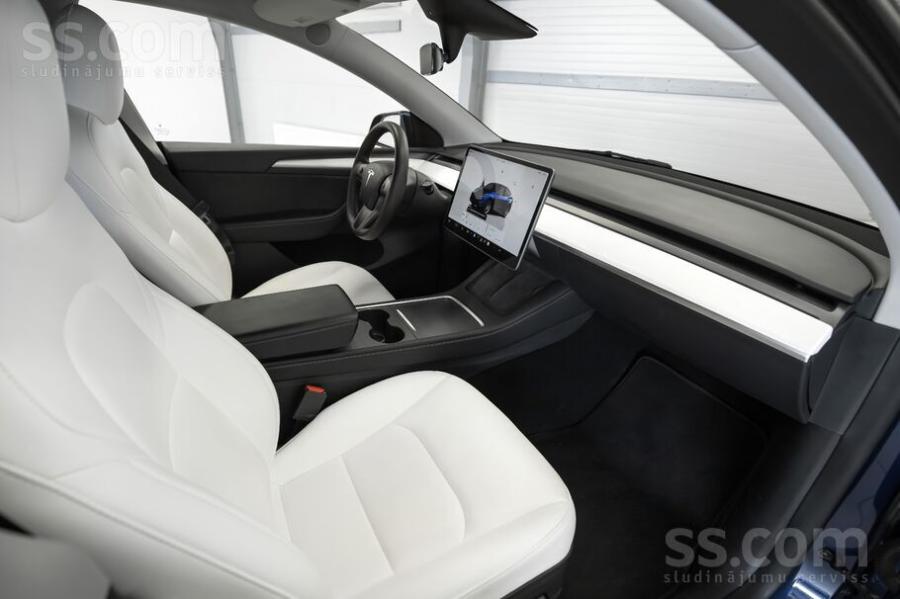 Zils Tesla Model Y 2023 Tukums, ar dzinēja tilpumu 0.00 L un nobraukumu 0 tūkst. km par 31990 €, foto 14 vietnē AUTOMOTO.COM.LV